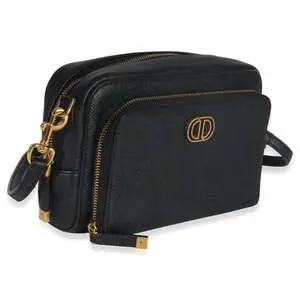 Dior Grained Calfskin Caro Double Pouch