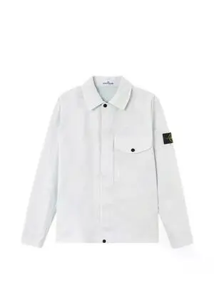 Stone Island Chest Pocket Overshirt - Blue