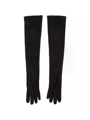 Ralph Lauren Suede Gloves - Black