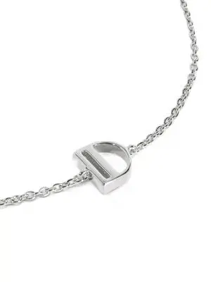 Monica Vinader Initial Chain Bracelet - Silver