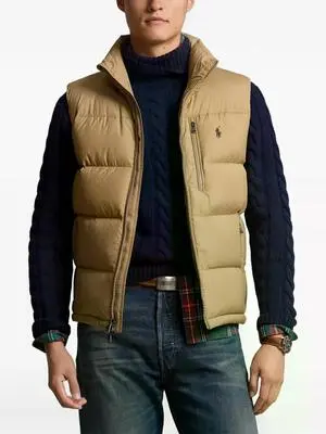 Polo Ralph Lauren Zip-fastening Puffer Gilet - Neutrals