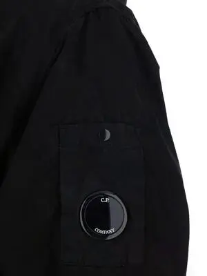C.P. COMPANY Hooded Jacket - Black