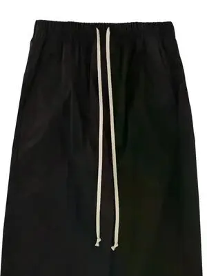Rick Owens Drawstring Wide Leg Trousers