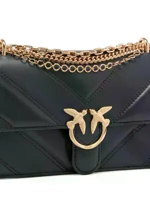 Pinko Love Bag One Chevron Shoulder Bag