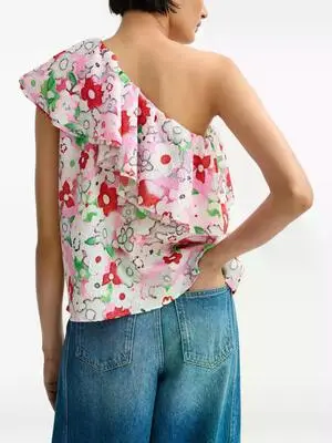 Essentiel Antwerp Jiland Ruffle-detail Top