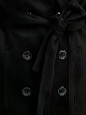 Bardot Double-breasted Tie Coat