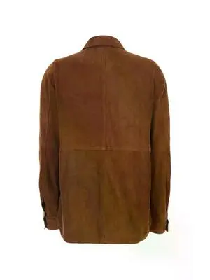 SEMICOUTURE Buttoned Suede Top