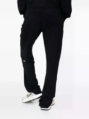 ON/OFF ESSENTIALS The Solace Wide Leg Track Pants - Black