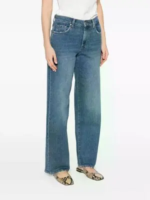 7 For All Mankind Five-pocket Denim Jeans