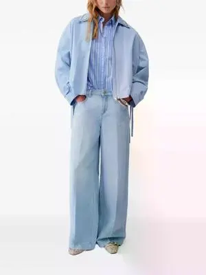 Liu Jo Striped Chest-pocket Shirt