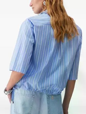 Liu Jo Striped Chest-pocket Shirt