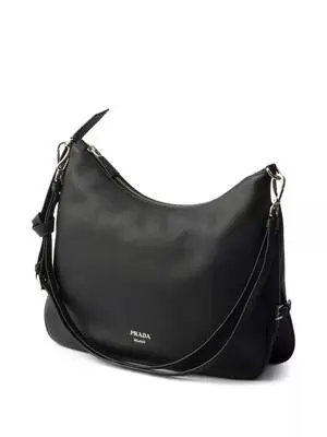 Prada Leather Shoulder Bag - Black