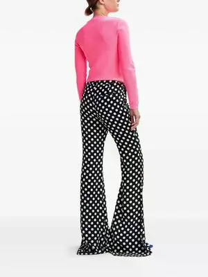 Essentiel Antwerp Polka-dot Flared Trousers