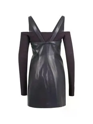 Nanushka V-neck Mini Dress