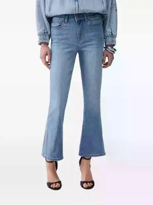 Liu Jo High-rise Cropped Flare Jeans