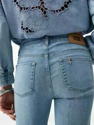 Liu Jo High-rise Cropped Flare Jeans