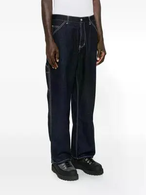 NEIGHBORHOOD Contrast-stitch Jeans