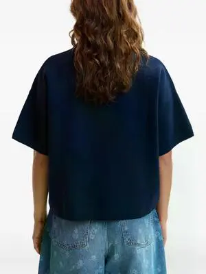 Essentiel Antwerp Ruffled-trim Polo Top
