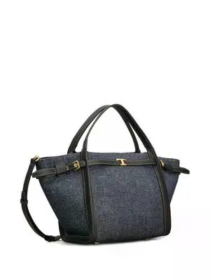 TOD'S Timeless Shopping Tote Bag - Blue