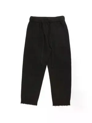 UMA WANG Raw-hem Track Pants