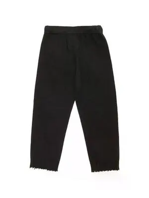 UMA WANG Raw-hem Track Pants