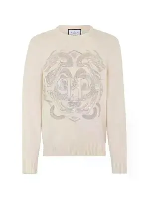 Philipp Plein Graphic Round-neck Sweater