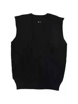 Rick Owens Sleeveless Ribbed Knit Top
