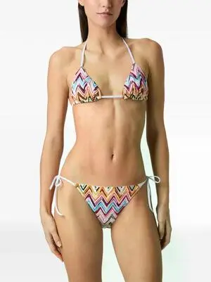 Missoni Zig Zag Print Bikini - Pink