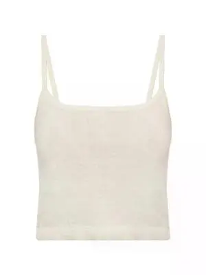 Officine Générale Eliane Square-neck Knit Top - Neutrals
