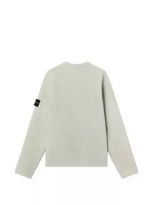 Stone Island Logo-patch Crew-neck Sweater