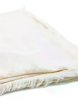 Elisabetta Franchi Fringed Scarf - Neutrals