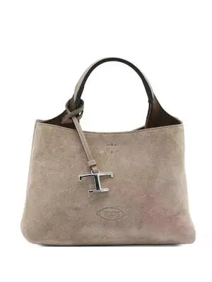 TOD'S Logo-plaque Top-handle Tote Bag