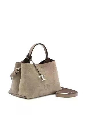 TOD'S Logo-plaque Top-handle Tote Bag