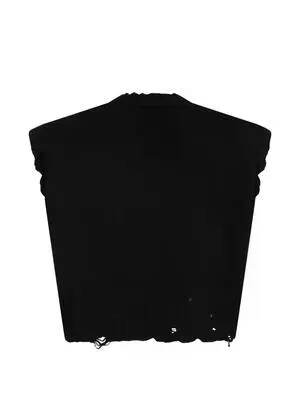 Marni Distressed Sleeveless Vest