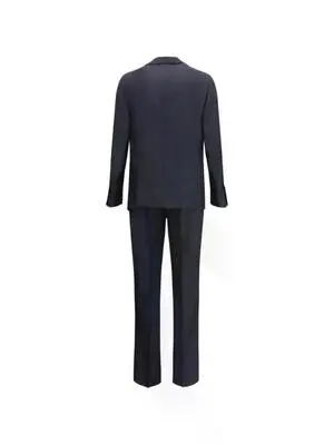 LARDINI Button Iconic Suit - Blue