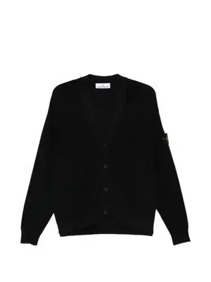 Stone Island V-neck Button Cardigan