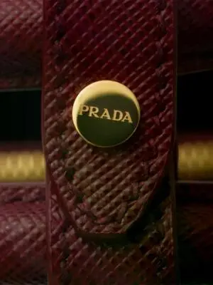 Prada Galleria Tote Bag - Red