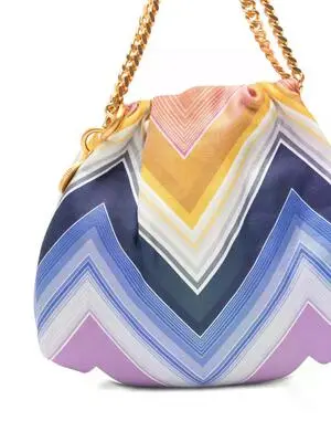 Missoni Wave Silk Drawstring Tote