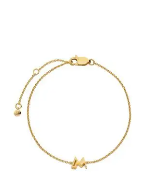 Monica Vinader Initial Chain Bracelet - Gold