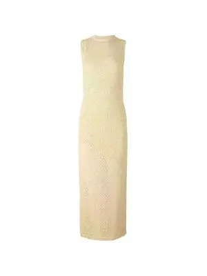 Eleventy Knit Midi Dress - Neutrals