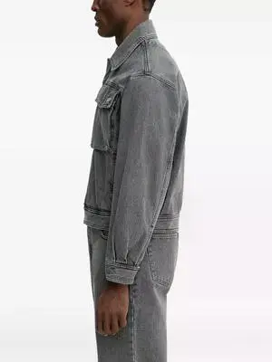 Filling Pieces Logo Detail Shirt Jacket