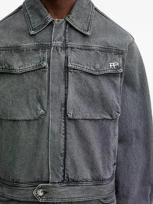 Filling Pieces Logo Detail Shirt Jacket