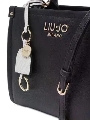 Liu Jo Small Handbag With Charm Detail - Black