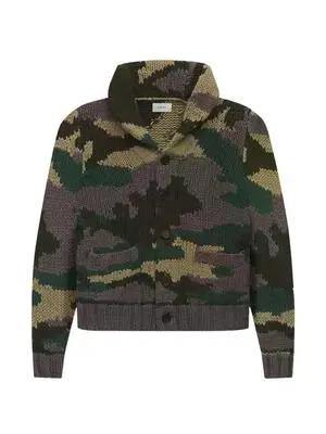 Rhude Camouflage Cardigan