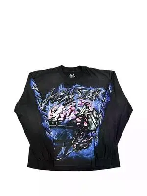HELLSTAR Powered The Star Long-sleeve T-shirt