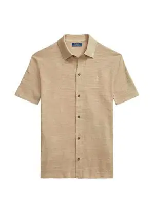Polo Ralph Lauren Button-fastening Textured Shirt - Neutrals