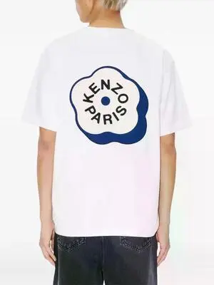 Kenzo Flower-motif Crew-neck T-shirt