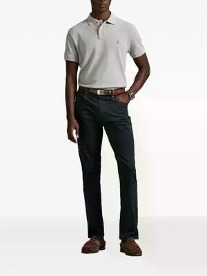 Polo Ralph Lauren Logo Short-sleeve Polo Shirt - Grey