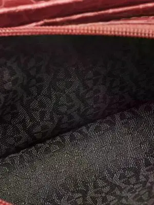 AIGNER Croc-embossed Leather Wallet