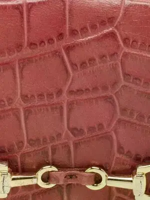 AIGNER Croc-embossed Leather Wallet